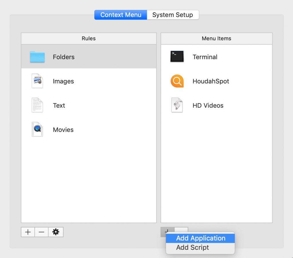 Use "Service Station” to Start a HoudahSpot File Search From Finder